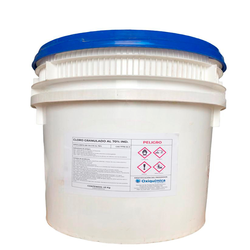 Cloro Granulado al 70_ IND - Oxiquimica – Materias Primas y Productos ...